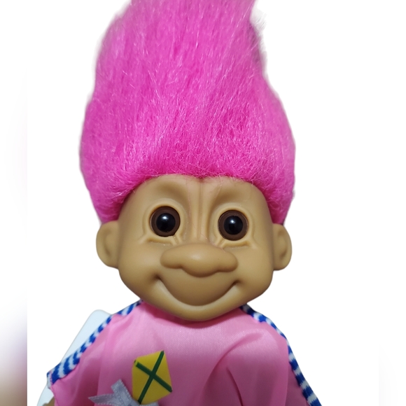 Russ | Toys | Troll Doll 7 Russ Travis Tracey Boy With Kite Pink Hair ...